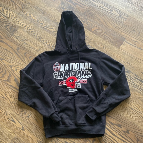 Champion | Tops | University Of Georgia National Champions Hoodie ...